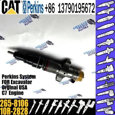 Cina Spruzzatore diesel 265-8106 dell'iniettore della pompa della ferrovia dell'iniettore 265-8106 del motore comune del combustibile 10R-2828 per il motore del gatto C9 in vendita