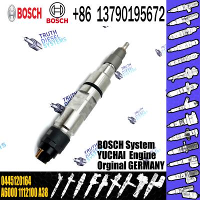 China Diesel engine common rail injector 0445120164 diesel fuel injector 0445120164 for diesel engine for sale