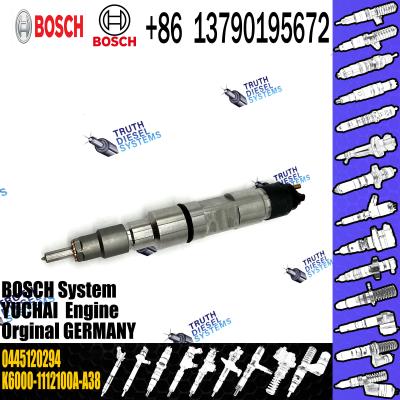 China diesel pump injector 0 445 120 294 fuel injector 0445120294 for For YUCHAI K6000-1112100A-A38 diesel oil injectors for sale