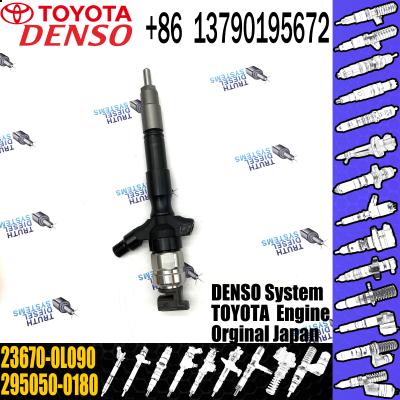 China 295050-0180 Common Rail Fuel Injector OEM For TOYOTA Hilux 2KD-FTV for sale