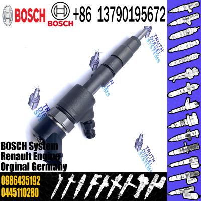 China 0445110280 BOSCH Diesel Injector New Common Rail Injector Assembly 0986435192 for sale