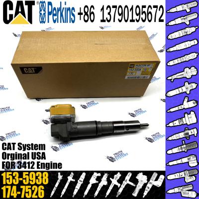 Chine Excavatrice Parts 3412 injecteurs de moteur 179-6020 153-5938 gicleur de l'essence 1796020 1535938 198 6877 2321175 2321173 à vendre