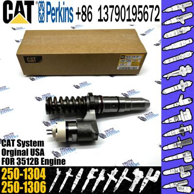 Chine Injecteur 10R-1278 de rail de terrain communal de l'injecteur de carburant 250-1304 du moteur 3508B/3512B/3516B à vendre
