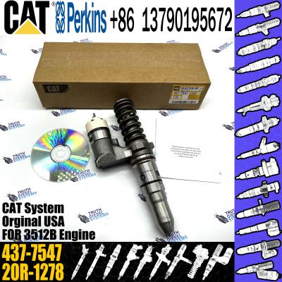 Cina 437-7547 iniettore diesel 4377547 20R-2296 della ferrovia comune per il motore di CAT Diesel 793C 793D in vendita