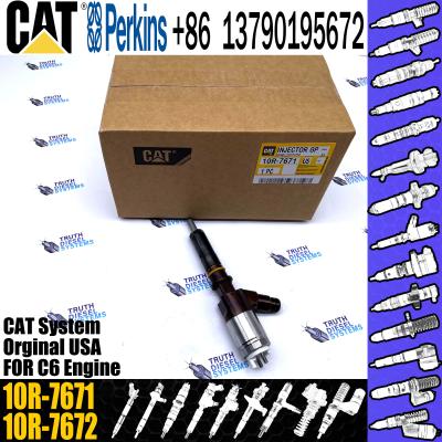 China Injetor de combustível comum 320-0670 2645A745 do trilho 326-0677 2645A746 10R-7671 para o motor da máquina escavadora 323D do CAT C6.6 à venda