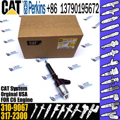 Cina Iniettore di combustibile comune del CAT C6.6 312D della ferrovia 310-9067 306-9390 320-0655 in vendita