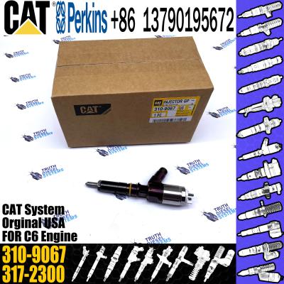 Cina Iniettore di combustibile comune del CAT C6.6 312D della ferrovia 310-9067 306-9390 320-0655 in vendita