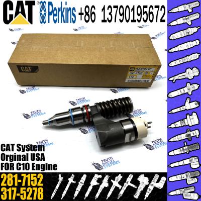 China Voor Caterpillar-Brandstofinjector 281-7152 INJECTEUR 317-5278 20R0055 van de Graafwerktuigc10 C12 Dieselmotor Te koop