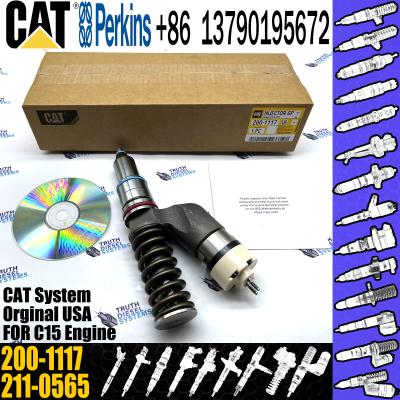 China CAT Excavator Parts Fuel Injector 211-3025 200-1117 235-1401 For C15 C16 Engine for sale
