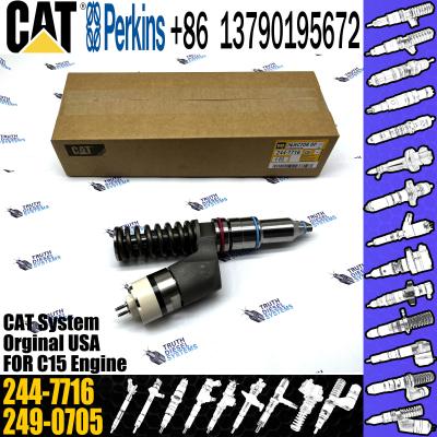 중국 E374 E374F E385C E390D D9T CAT986H CAT988H를 위한 C15 C18 C27 C32 디젤 엔진 노즐 분사기 253-0616 10R-3265 244-7716 판매용