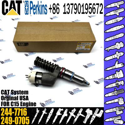 중국 E374 E374F E385C E390D D9T CAT986H CAT988H를 위한 C15 C18 C27 C32 디젤 엔진 노즐 분사기 253-0616 10R-3265 244-7716 판매용