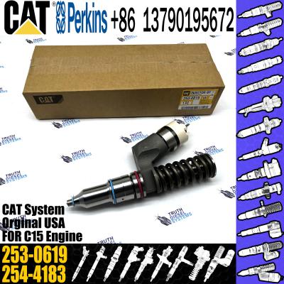 China Inyector diesel 253-0619 10R-7232 239-4908 239-4908 del motor 3406E para el carril común de Caterpillar en venta