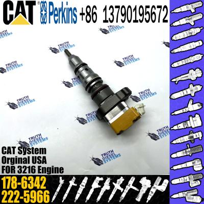 China CAT Excavator Parts Diesel Fuel-Injecteur 178-6342 10R-1257 voor Caterpillar-Motor 3216 Te koop
