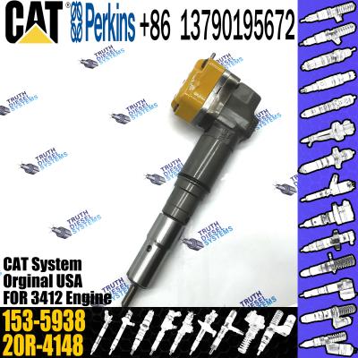 China CAT 3412 Motor diesel Injetor de combustível de transporte ferroviário comum 174-7528 20R-4148 179-6020 174-7526 153-5938 à venda