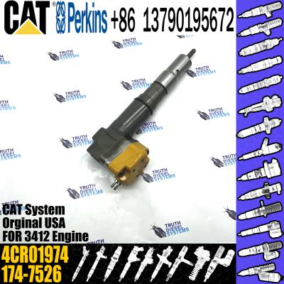 China CAT 232-1171 injetor 10R-1267 2321171 injetor diesel de trilho comum Para 3412 Injetor de motor 4CR01974 à venda