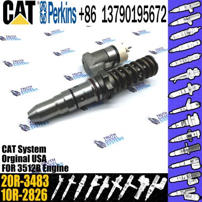 China CAT Motor Injector Diesel Common Rail Fuel Injector 375-4106 20R-3483 voor Caterpillar 3754106 20R3483 Te koop
