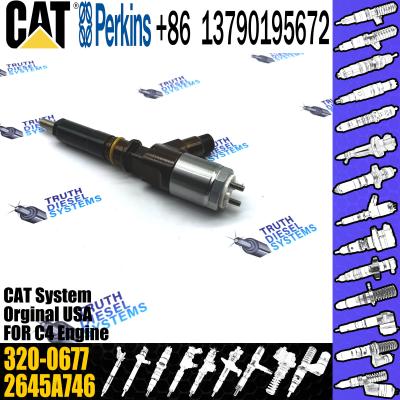 Китай Впрыскчик дизельного топлива CAT 10R7671 10R-7671 320-0677 3200677 Для двигателя экскаватора CAT C4 продается