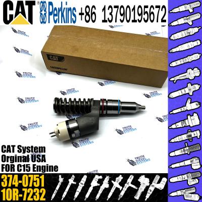 China Common Rail Injector C15 Engine Parts Fuel Injector 374-0705 374-0750 374-0751 for Caterpillar car for sale