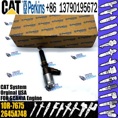 China Inyector de combustible de tren común 3264700 10R7675 310-9607 32F61-00062 326-4700 10R-7675 para excavadora E320D E323D Motor C6.4 en venta