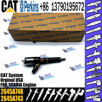 China Inyector de combustible para el ferrocarril común 326-4700 10R-7675 32F61-00022 32F61-00012 32F61-00013 2645A748 para el motor Caterpillar 320D en venta