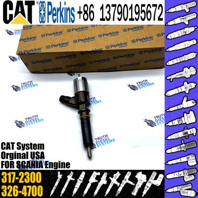 China C6.4 Inyector de combustible para motor 10R7675 32F61-00062 295-9130 326-4700 3264700 2959130 3172300 317-2300 en venta