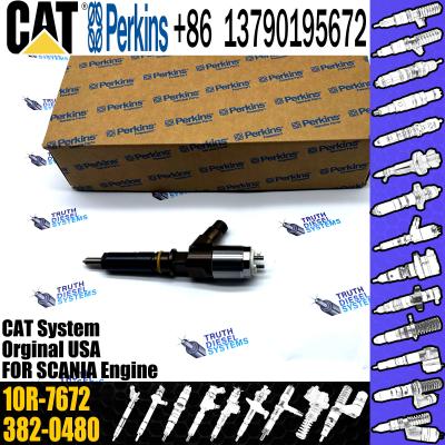 China C4.4 C6.6 323D Partes del motor de la excavadora para el inyector de combustible CAT Caterpillar 3200680 320-0680 10R7672 10R-7672 2645A747 en venta