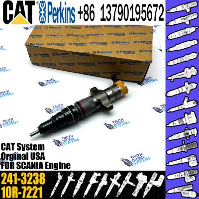 China C-aterpillar inyector de combustible diesel 263-8218 268-1839 238-8901 241-3228 241-3238 para el motor C7 C9 en venta