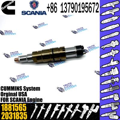 China Common Rail Diesel Engine Fuel Injector 1881565 2872405 2894920 2031835 1933613 2872544 For SCANIA for sale