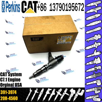 China C-aterpillar Excavator Common Rail Fuel Injector 0445120348 20R-4560 391-3974 for C-AT car for sale