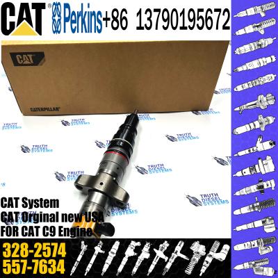 China Inyector de combustible diesel C9 387-9433 254-4340 557-7633 328-2574 para el motor de excavadora CAT en venta