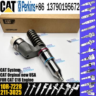 중국 발굴기 Common Rail 디젤 연료 주입기 1OR-7228 211-3025 253-0597 20R-8048 Caterpillar C18 엔진 판매용