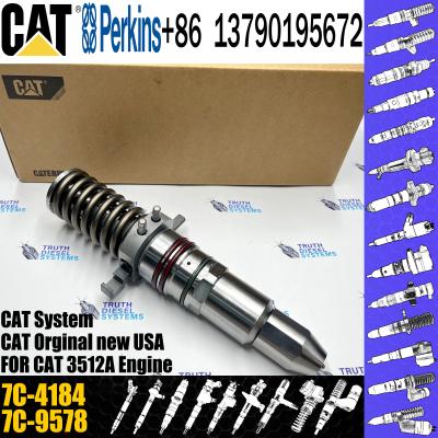 China Injetor de combustível diesel com trilho comum 6I-3075 7C-4184 7C-9578 10R3053 para Caterpillar 3508 3512 3516 3524 Motor à venda
