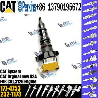 China Motor de excavadora inyector de combustible de tren común 177-4754 177-4753 10R-0781 198-6877 10R-1267 para el motor Caterpillar 3126 en venta