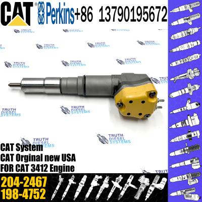 China Common Rail Fuel Injector 198-7912 204-2467 222-5966 10R-0781 Engine Parts For C-A-T Caterpillar 3412 en venta