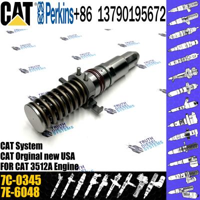 China Common Rail Diesel Fuel Injector 4W-3563 7C-0345 7C-2239 7C-4173 7C-4174 7E-3384 7C-9577 7E-8836 For Caterpillar 3512A en venta