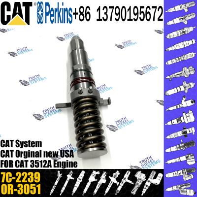 China Common Rail Diesel Fuel Injector 4W-3563 7C-0345 7C-2239 7C-4173 0R-3883 0R-0906 Fuel Injectors For Caterpillar 3512A en venta