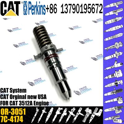 China 3512A Diesel Common Rail Fuel Injector 4P-9075 0R-3051 7C-4174 7E-3384 7C-9577 7E-8836 7E-3382 For Caterpillar en venta