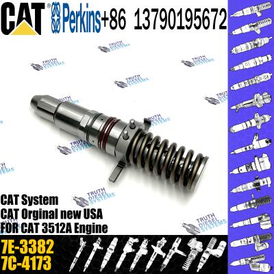 China Common Rail Diesel Fuel Injector 7E-9983 7E-3382 0R-2921 0R-3051 7E-9983 9Y-4544 0R-3883 0R-0906 For Caterpilla 3512A en venta