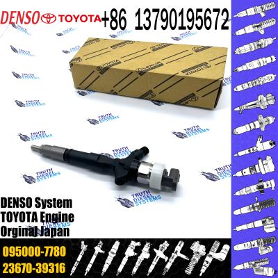 China 23670-30280 095000-7780 9709500-778 To Yota Hilux Prado 1KD-FTV Injector Diesel Fuel Injectors Den So Common Rail Injector for sale