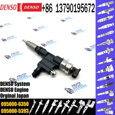 China Common rail injector 23670-E0050 095000-6350 for Hino 500 series for sale