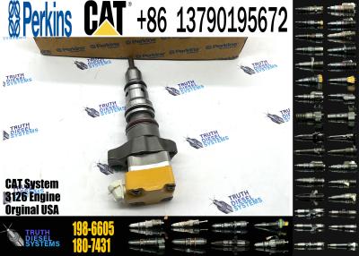 Chine Injecteur de carburant 128-6601 198-6605 pour moteur de pelleteuse 3126 3126B à vendre