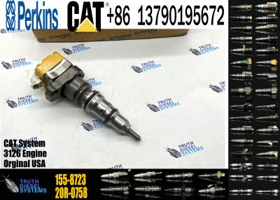 중국 디젤 노즐 집합 173-4059 CAT 3126B 엔진용 코먼 레일 주입기 155-8723 169-7411 169-7410 판매용