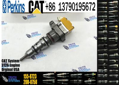 중국 디젤 노즐 집합 173-4059 CAT 3126B 엔진용 코먼 레일 주입기 155-8723 169-7411 169-7410 판매용