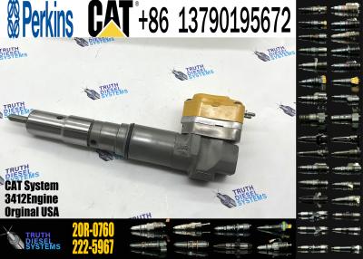 China Conjunto de inyector de combustible confiable 20R-0760 20R0760 para motores CAT de la serie 3126 con diesel de combinación en venta