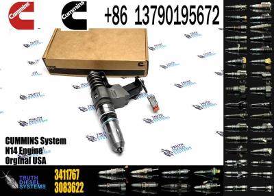 China Used Cummins N14 Engine Spare Parts Common Rail Injector 3411764 3411767 Diesel Engine Machinery Repair Shops 6 Months W for sale