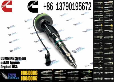 China Inyector de combustible de ferrocarril común 2882078 F00BJ00002 Inyector de combustible para motor QSK50 QSK60 K19 KTA19 QSK19 en venta