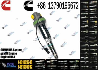 China Inyector de combustible de tren común Y431K05248 Y431K05417 Y431K05558 para excavadora QSK19 QSK38 QSK50 QSK60 en venta