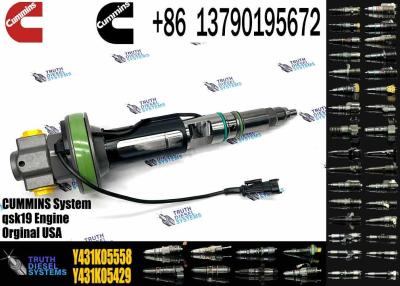 China Inyector de combustible diesel de alta calidad para ferrocarril común Y431K05429 4964170 para Cummins QSK19 QSK38 QSK60 en venta