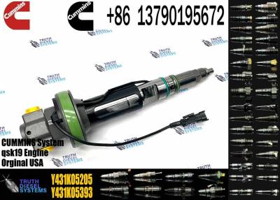 China Inyector de combustible de tren común Y431KO5205 Y431K05417 Y431K05558 para excavadora QSK19 Y431KO5199 8QSK50 QSK60 en venta