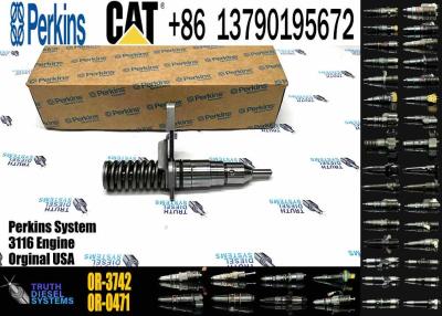 China Inyector de excavadora 1278209 127-8209 0R3742 0R-3742 para 3116 Partes de motores diésel Montaje de boquilla Partes de automóviles en venta